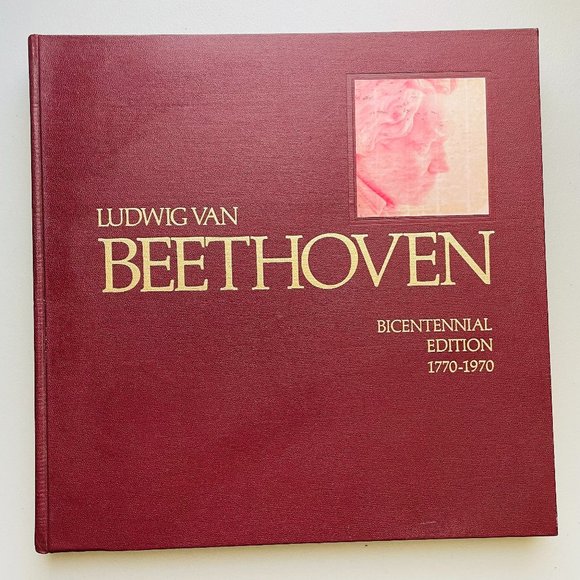 Books | Accents | Ludwig Van Beethoven Bicentennial Edition 771970 Large Hardcover Illustrated ...